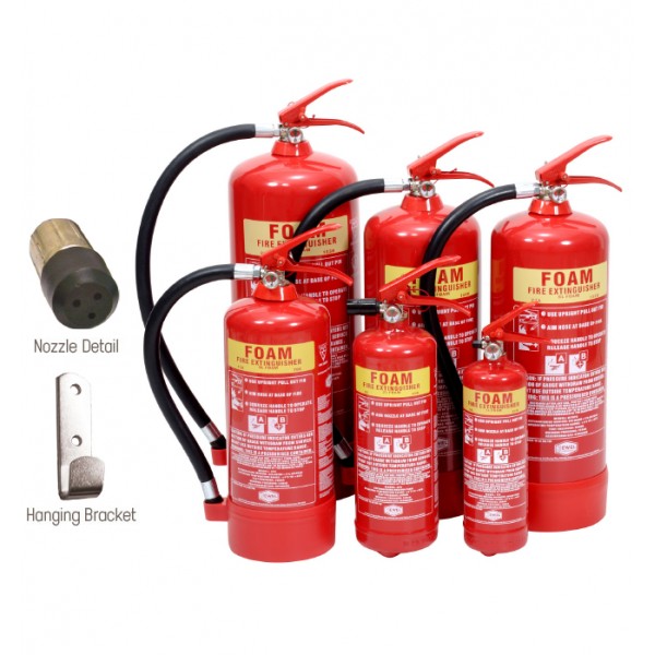 Topspec 6L Foam Fire Extinguisher